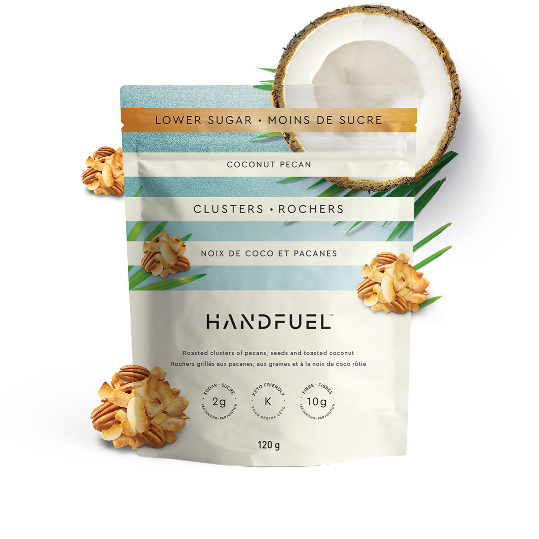 COCONUT PECAN CLUSTERS – Handfuel
